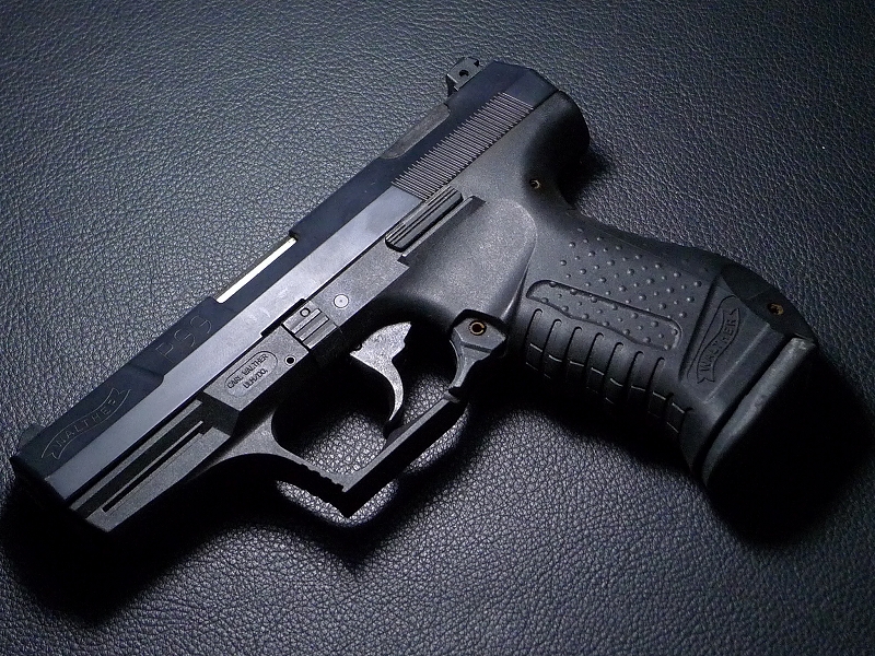 日本代購代標第一品牌【樂淘letao】－ 602969*1 MARUZEN/マルゼン・P99・WALTHER/ワルサー・ガスガン・ブローバック・9mm×19・ジャンク