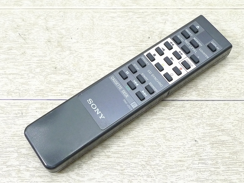 代購代標第一品牌－樂淘letao－ 30AB381 SONY/ソニー オーディオリモコンRM-J501・カセットデッキ