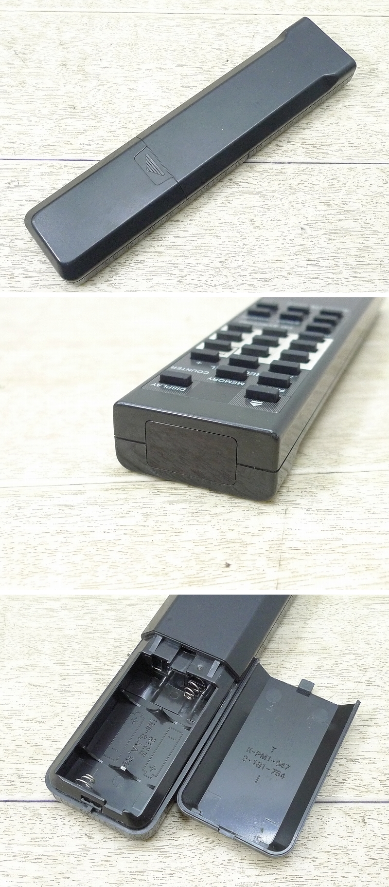 代購代標第一品牌－樂淘letao－ 30AB381 SONY/ソニー オーディオリモコンRM-J501・カセットデッキ