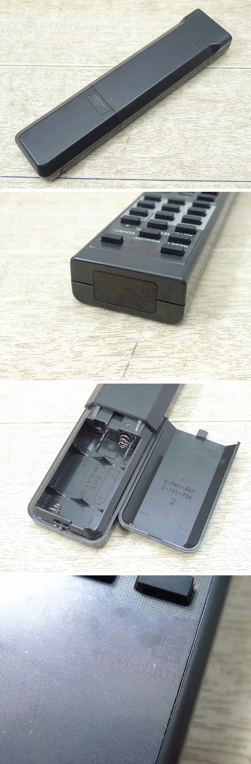 代購代標第一品牌－樂淘letao－ 30AB382 SONY/ソニー オーディオリモコンRM-J501・カセットデッキ