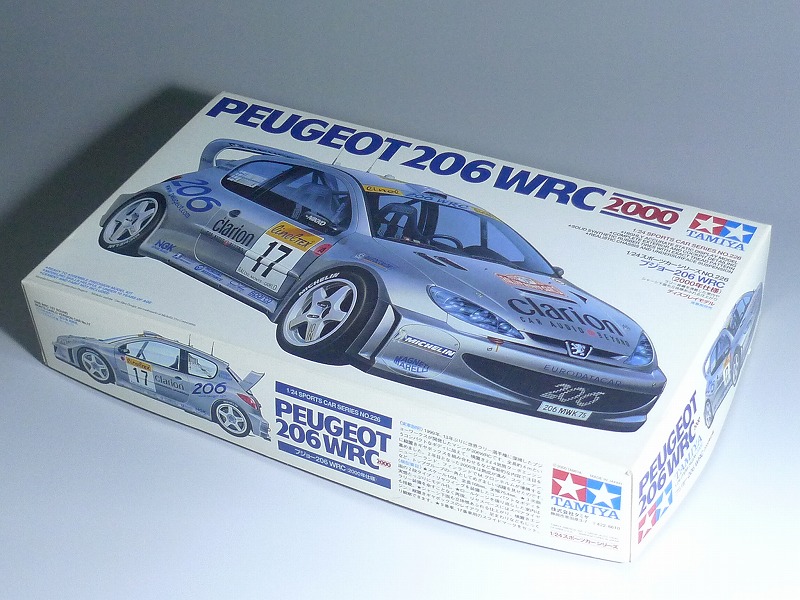 日本代購代標第一品牌【樂淘letao】－6009T06*8A TAMIYA タミヤ プジョー206 WRC (2000年仕様) 1/24 ...